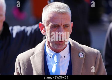 Mark Butcher, der neu angekündigte Reform UK Kandidat für die ...