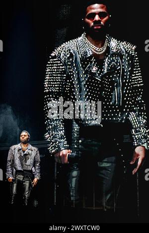 Jason Derulo Nu King Tour 2024 live in der Olympiahalle, München am 26. ...