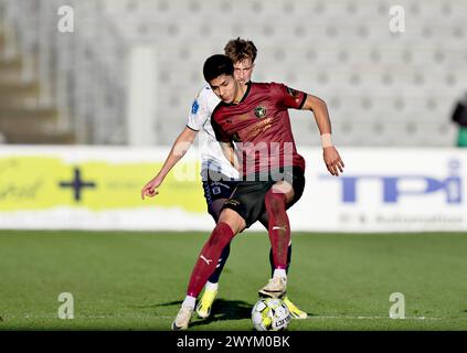 Der FC Midtjylland Dario Esteban Osorio erzielte im Superliga-Spiel ...
