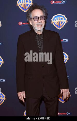 Tim Burton bei der Warner Bros. Präsentation auf der CinemaCon 2024 im ...