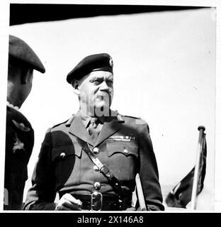 MAJOR GENERAL Gale spricht Männer der AIRBORNE I.T.C. in ihrem ...