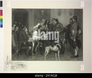 Die Verleihung des Kaiserreichs an Andreas Hofer in der Hofburg an ...