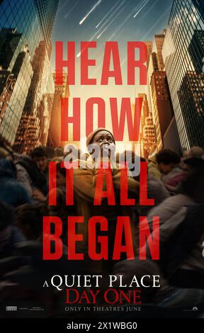 Ein ruhiger Ort: Tag 1 (2024) unter der Regie von Michael Sarnoski mit ...