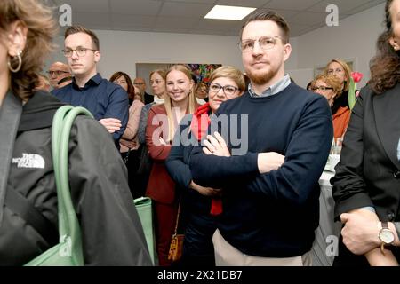 Die Eröffnung des Kinderschutzkompetenzzentrums am Mittwoch 17.04.2024 in Saarbrücken. Im Bild ...