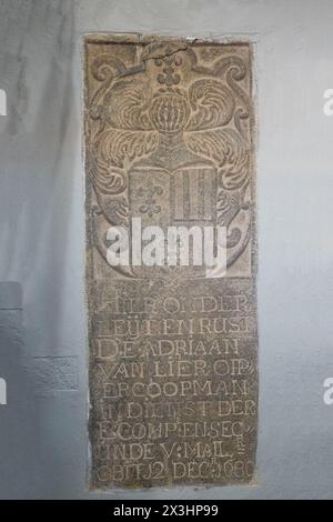 Das Grab von Vasco da gama markiert die fünf Centurien-Kirche in kochi ...