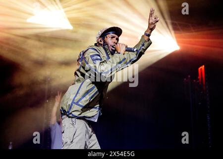 Italien 4 Mai 2024 Sainté - Rapper - Live at Alcatraz Mailand © Andrea ...