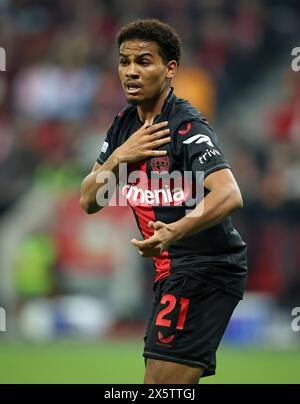 LEVERKUSEN, DEUTSCHLAND - 09. MAI: Amine Adli von Bayer Leverkusen ...