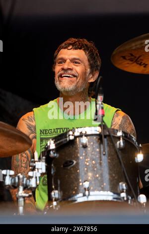 Kevin Fitzgerald von Circle Jerks tritt am 12. Mai 2024 live im ...