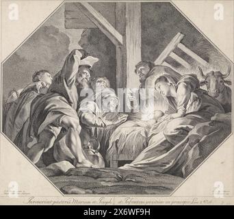 Anbetung der Hirten, Les plat-Fonds ou les tableaux des Galeries, die Decken oder Galeriestücke ...