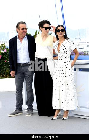Dennis Quaid und Demi Moore beim Photocall zum Kinofilm The Substance ...