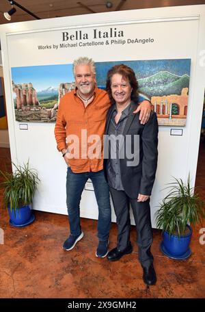 Öffner Mai 2024. Philip DeAngelo bei der Eröffnung der Ausstellung ...