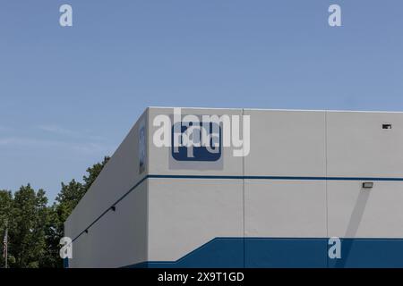 Huber Heights - 31. Mai 2024: ABF-Frachtstandort. ABF Freight ist ein ...