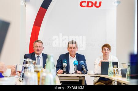 11. Juni 2024, Rheinland-Pfalz, Mainz: Christian Baldauf (CDU ...