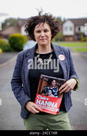 Claire Hanna, SDLP Westminster Kandidatin für den Wahlkreis South ...