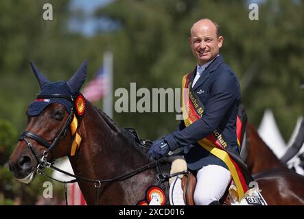 16. Juni 2024, Niedersachsen, Luhmühlen: Reitsport, Deutsche ...