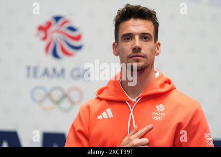 Phillip Roper während einer Team GB Kitting-Out-Session für die ...