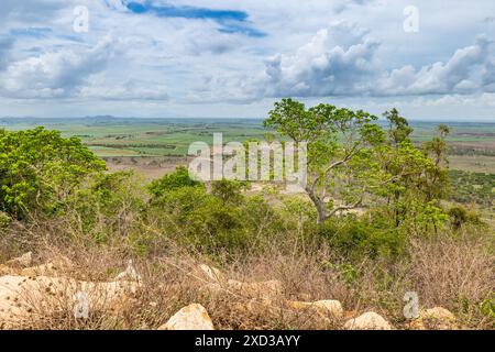 Blick vom Mount Inkerman Scenic Lookout über die Landschaft von ...