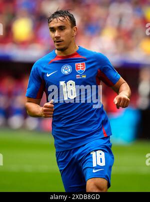 Der Slowakei David Strelec während der UEFA Euro 2024, Achtelfinale in ...