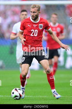 Konrad Laimer (Oesterreich Nationalmannschaft Euro 2024, #20), Jakub ...