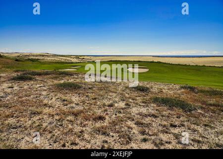 Moliets, Les Landes, Frankreich, 18.-22. Juni 2024 das 13. Loch auf dem ...