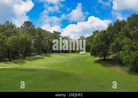 Moliets, Les Landes, Frankreich, 18.-22. Juni 2024 das 13. Loch auf dem ...