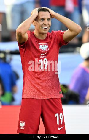 Przemyslaw Frankowski (19) aus Polen während eines Fußballspiels ...