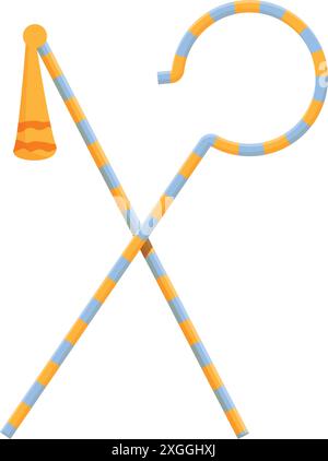 Die Quere und Schlegelüberquerung repräsentiert die Macht und Autorität ...