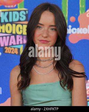 Aubin Bradley kommt zu den Nickelodeon Kids’ Choice Awards 2024, die am ...