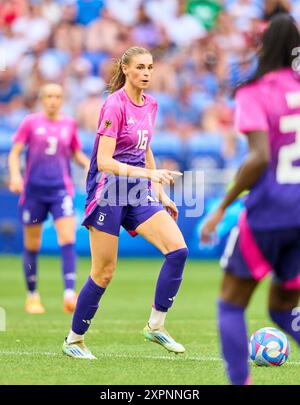 Jule Brand, DFB Frauen 16 beim Olympischen Bronzemedaillenspiel ...
