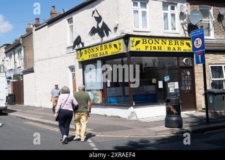 London, Großbritannien. August 2024. Die Leute machen Fotos von einem ...