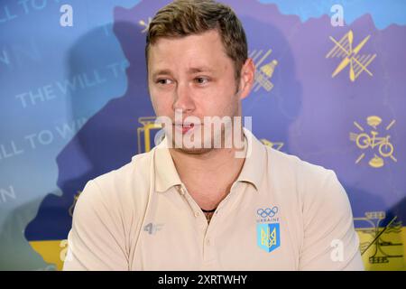 KIEW, UKRAINE - 12. AUGUST 2024 - Cheftrainer des ukrainischen ...
