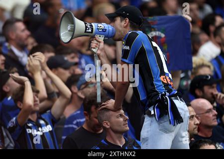 WARSCHAU - Atalanta BC Fans beim UEFA Super Cup zwischen Real Madrid CF ...
