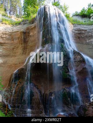 Blick auf Smith Falls, in der Nähe des Niobrara River, Smith Falls ...