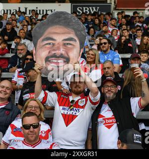 St. Helens, England - 24. August 2024 - George Whitby von St. Helens ...
