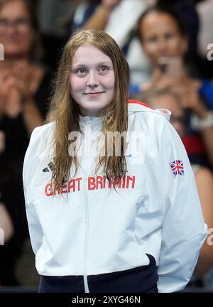 Großbritanniens Poppy Maskill ist auf dem Weg zum Silber im 200-m ...