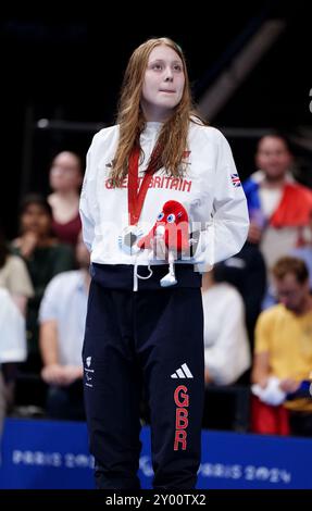 Großbritanniens Poppy Maskill ist auf dem Weg zum Silber im 200-m ...