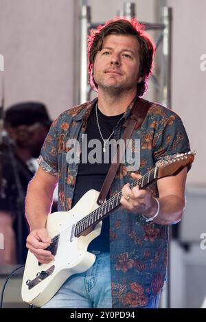 Ny. 30. August 2024. Roger Coleman II auf der Bühne für Fox & Friends ...