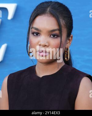 Mia Isaac kommt am Mittwoch bei der Premiere des Netflix's THE PERFECT ...