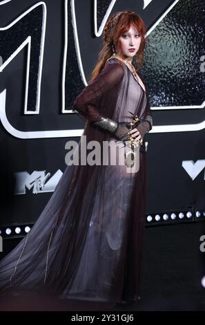 Ny. September 2024. Chappell Roan at Arrivals for MTV VMAs 2024 - Ankunftstage Teil 2, UBS Arena ...