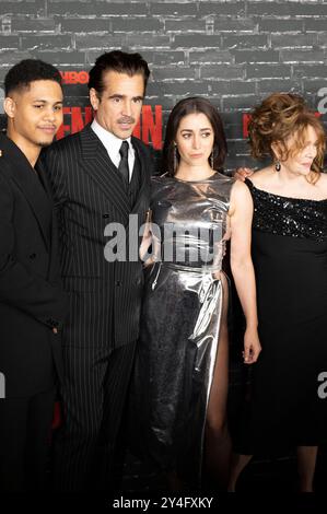 Rhenzy Feliz, Colin Farrell, Cristin Milioti und Deirdre O Connell bei ...