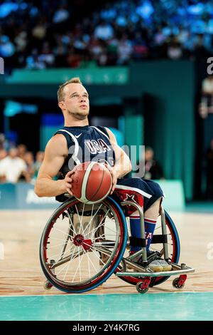 PARIS, FRANKREICH 07. September: Rollstuhlbasketball Siegerehrung ...