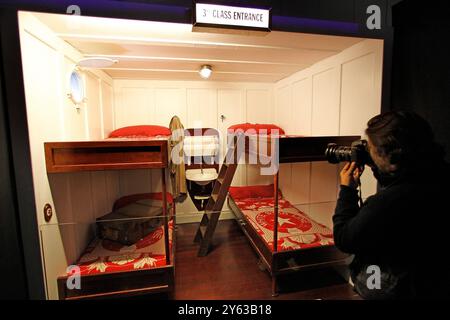 Sevilla, 18.10.2012. Ausstellung über die Titanic im ...