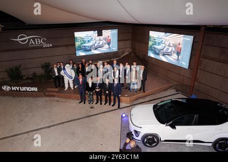 Madrid, 22.02.2024. Verleihung des ABC-Preises für den besten Wagen des ...