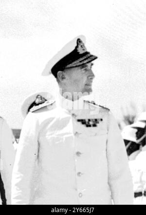 ADMIRAL SIR JOHN CUNNINGHAM C IN C MITTELMEER, 1944. ADMIRAL SIR JOHN ...