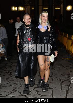 Rom, verlässt die Rai Studios am Ende von 'Dancing with the Stars'. Auf ...