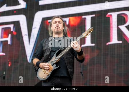 29. Juni 2024: Roberto de Micheli und Alex Staropoli treten mit ...