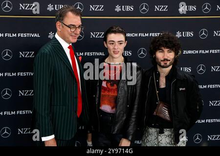 Christian Jungen, Gio Ventura und Alexis Langlois bei der Premiere des ...