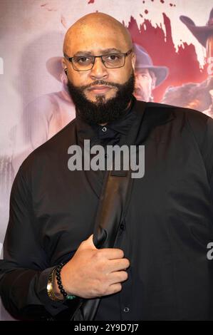 R. Marcus Taylor an der Los-Angeles-premiere von "Straight Outta ...