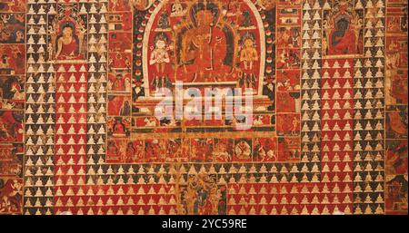 Tathagata Vairochana - Einer Von Fünf Dhyani Buddhas. Laksha-Chaitya ...