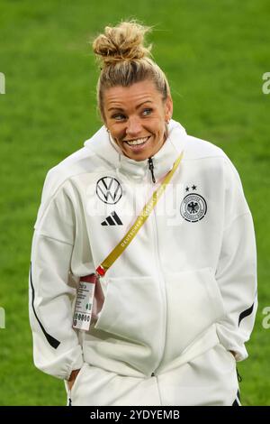Duisburg, Deutschland. Oktober 2024. Fußball, Frauen: Internationale ...